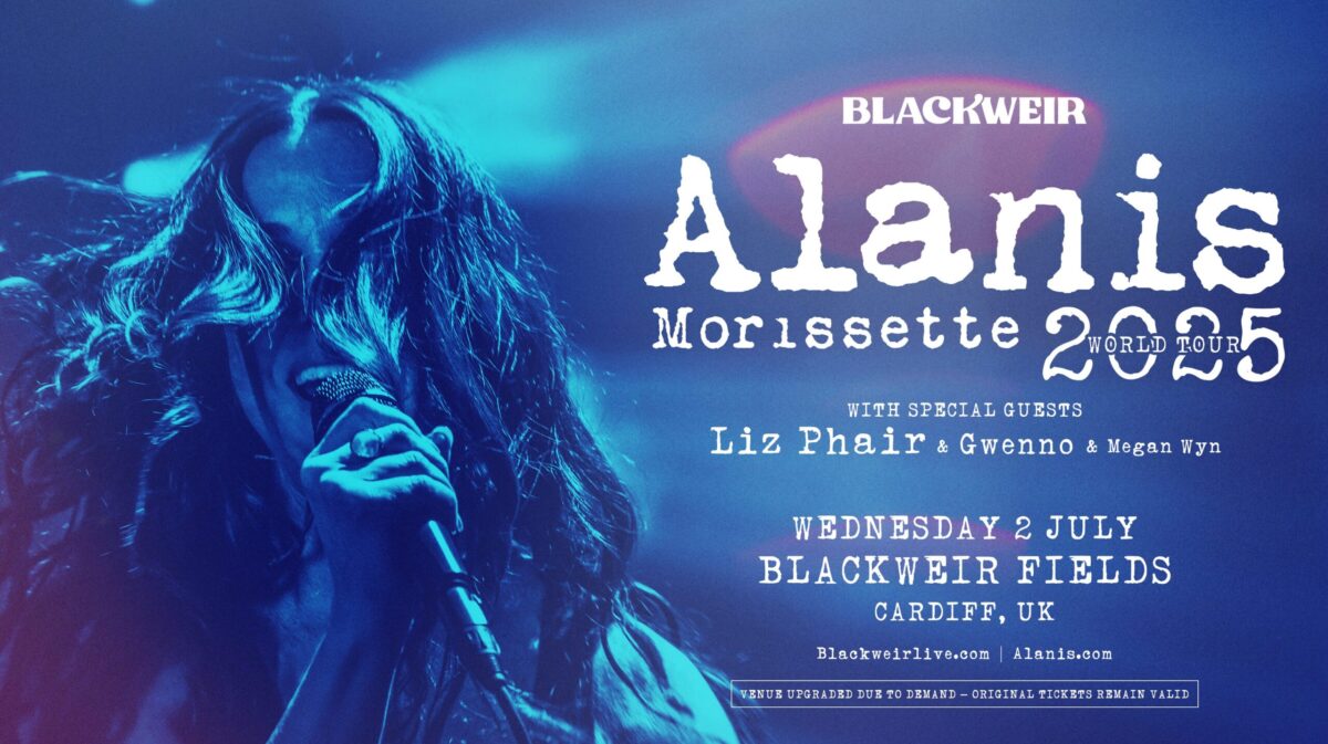 Alanis Morissette 2025 World Tour – Blackweir Fields, Cardiff