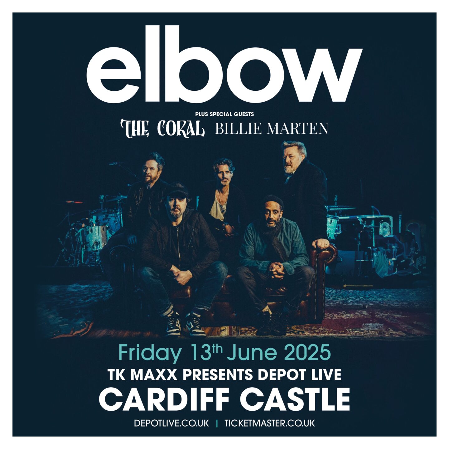 Elbow – Cardiff Castle, 13 June 2025