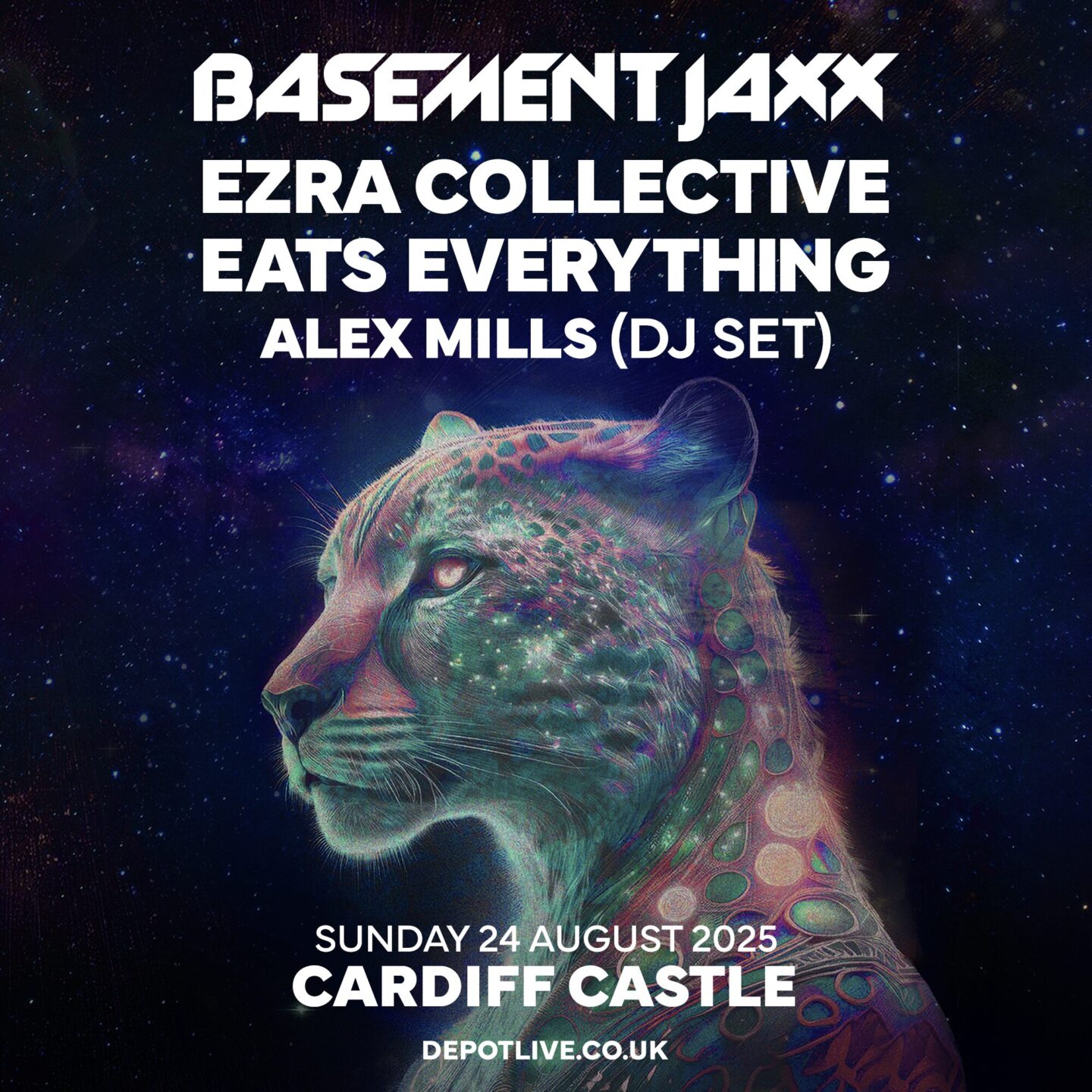 Basement Jaxx – Cardiff Castle, 24 August 2025