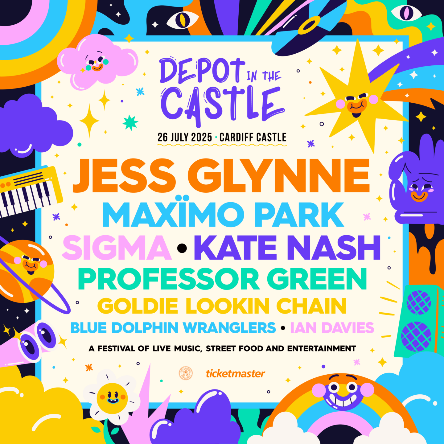 Depot In The Castle: Jess Glynne – Cardiff Castle, 26 July 2025