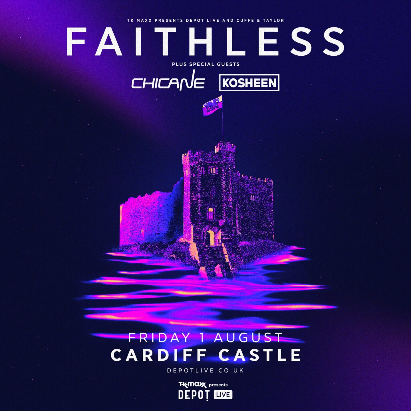 Faithless – Cardiff Castle, 1 August 2025