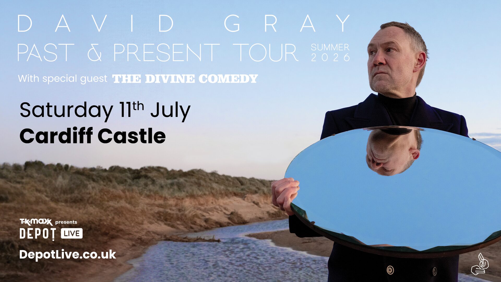 David Gray – Past & Present Tour – Cardiff Castle, 11 Jul 2026