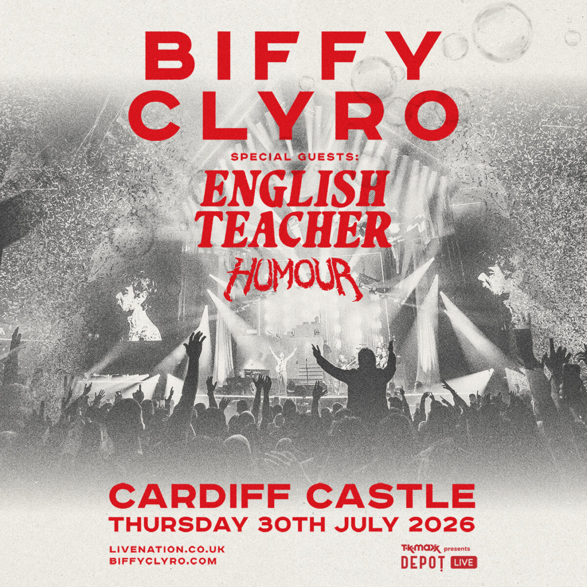 Biffy Clyro announce huge Cardiff Castle headline show