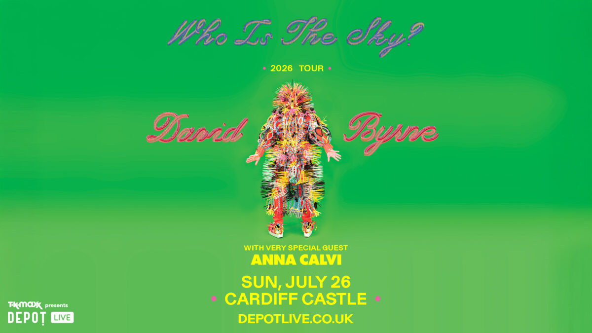 SOLD OUT: David Byrne – Cardiff Castle, 26 Jul 2026
